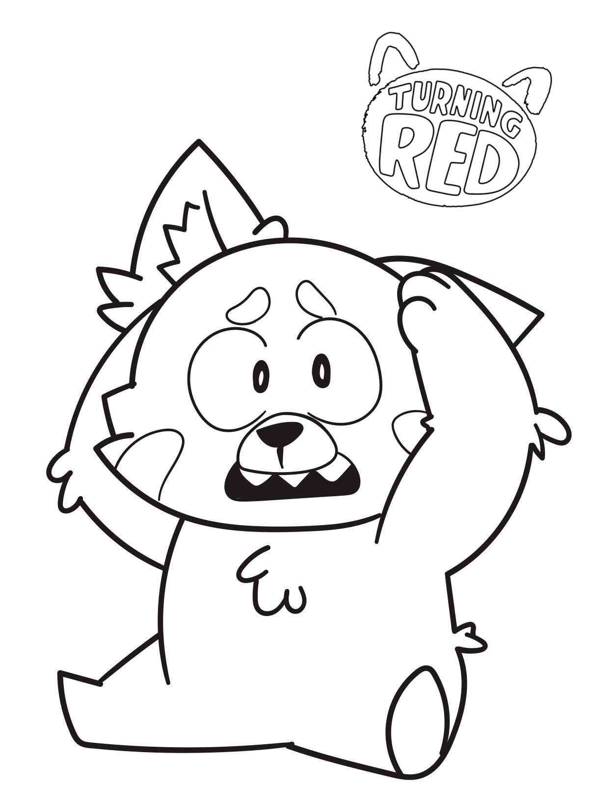 Turning Red Coloring Pages - Best Coloring Pages For Kids