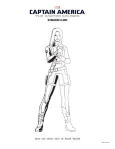 Winter Soldier Coloring Pages - Best Coloring Pages For Kids