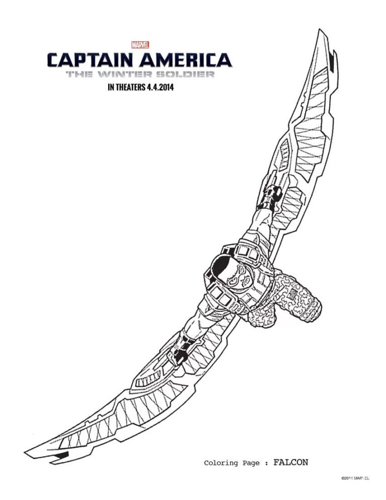 Winter Soldier Coloring Pages - Best Coloring Pages For Kids