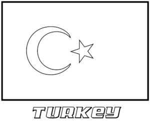 Turkey Country Coloring Pages - Best Coloring Pages For Kids