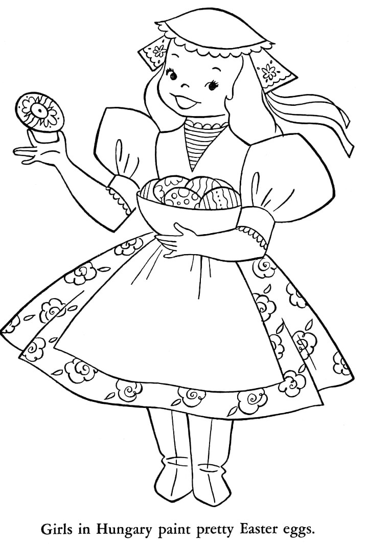 Hungary Coloring Pages - Best Coloring Pages For Kids