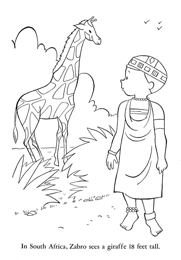 South Africa Coloring Pages - Best Coloring Pages For Kids
