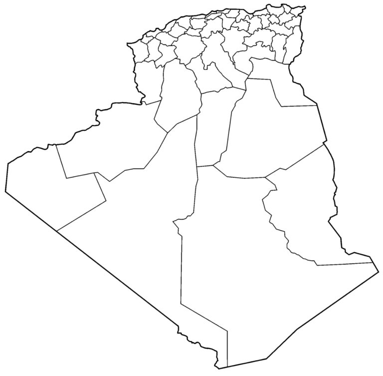 Algeria Coloring Page - Best Coloring Pages For Kids