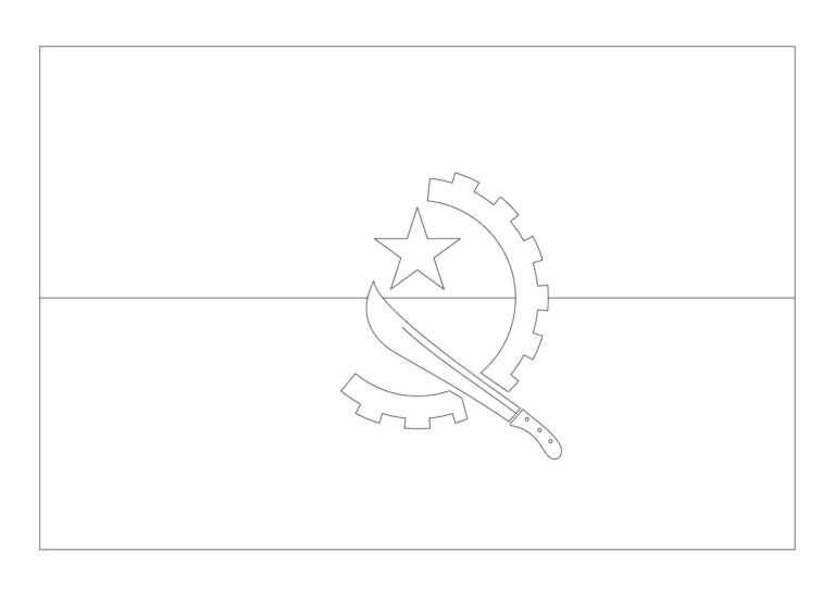 Angola Coloring Pages - Best Coloring Pages For Kids