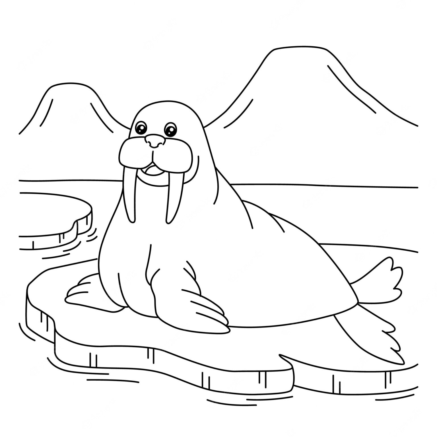 Arctic Animals Coloring Pages - Best Coloring Pages For Kids