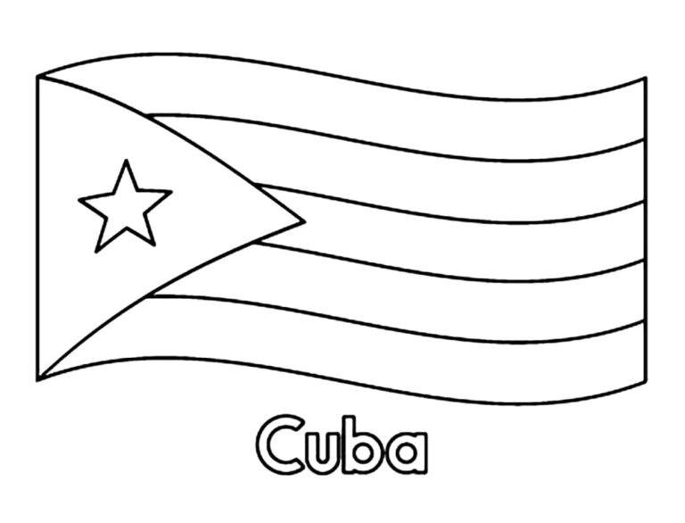 Cuba Coloring Pages - Best Coloring Pages For Kids
