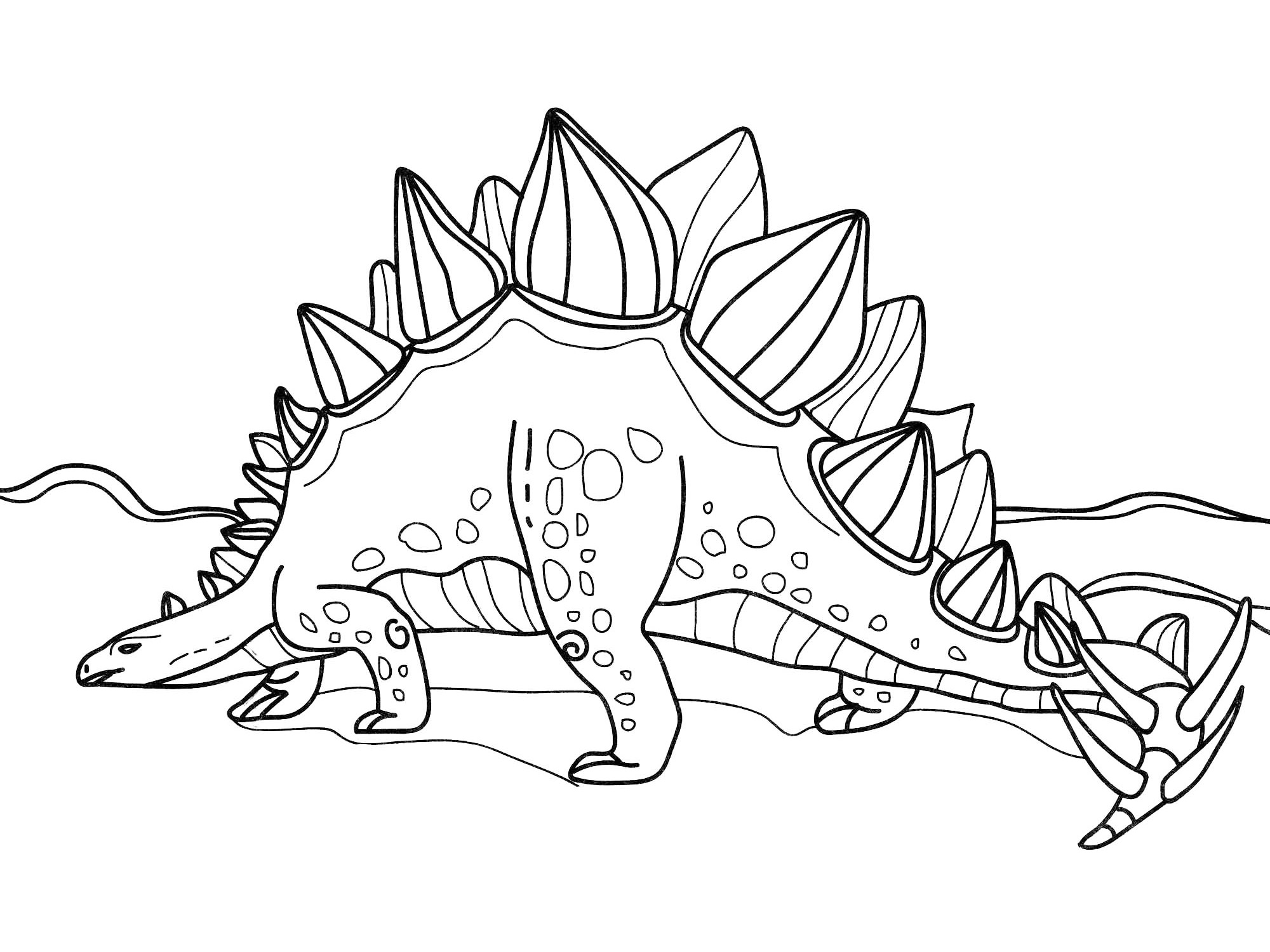 Stegosaurus Coloring Pages - Best Coloring Pages For Kids