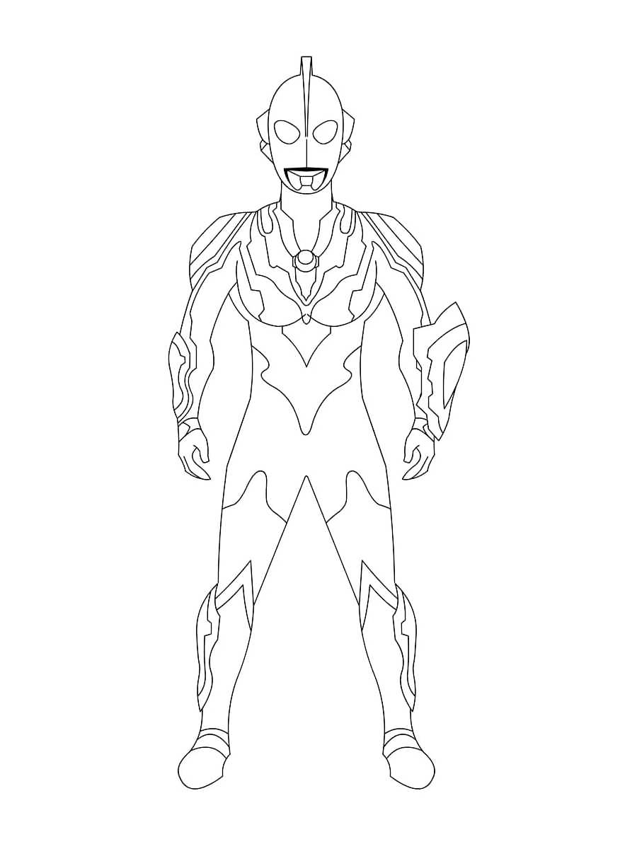 Ultraman Coloring Pages - Best Coloring Pages For Kids