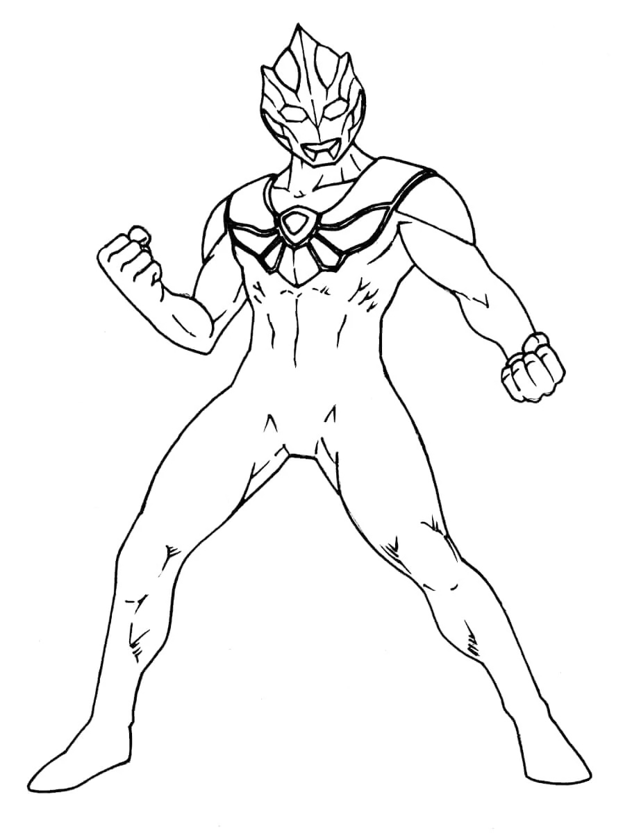 Ultraman Coloring Pages - Best Coloring Pages For Kids