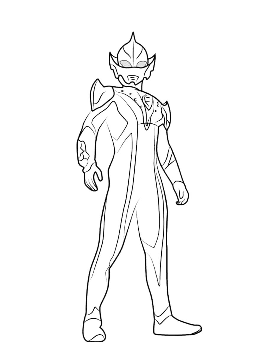 Ultraman Coloring Pages - Best Coloring Pages For Kids