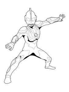 Ultraman Coloring Pages - Best Coloring Pages For Kids