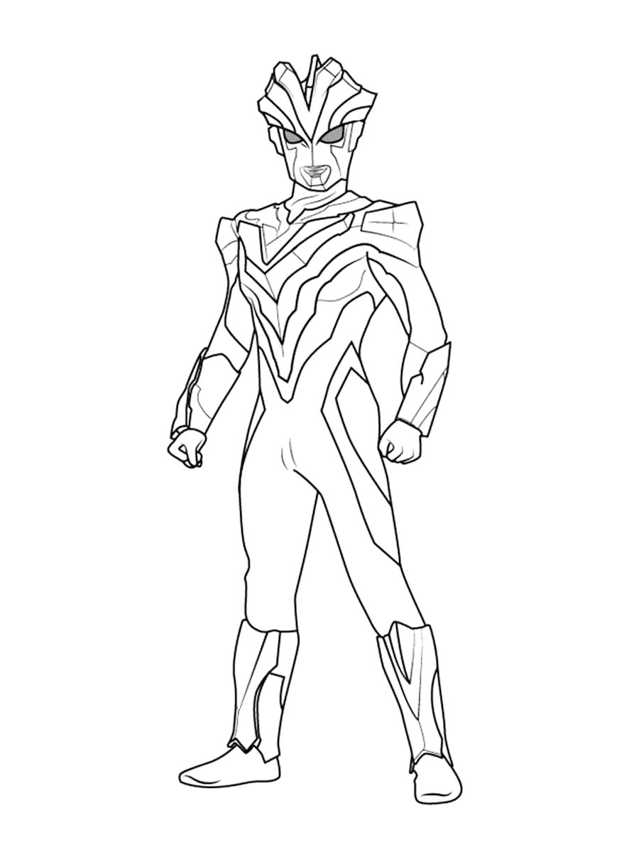 Ultraman Coloring Pages - Best Coloring Pages For Kids