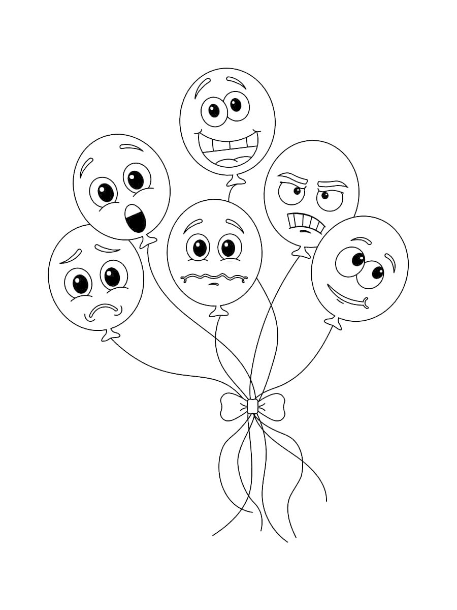 Emotions Coloring Pages - Best Coloring Pages For Kids