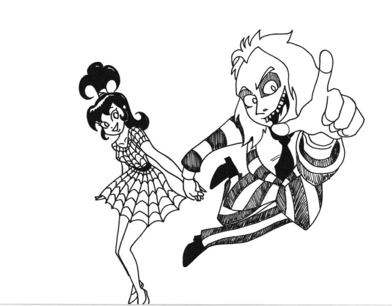 Beetlejuice Coloring Pages - Best Coloring Pages For Kids