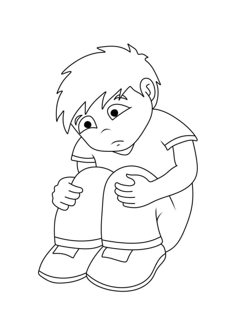 Emotions Coloring Pages - Best Coloring Pages For Kids