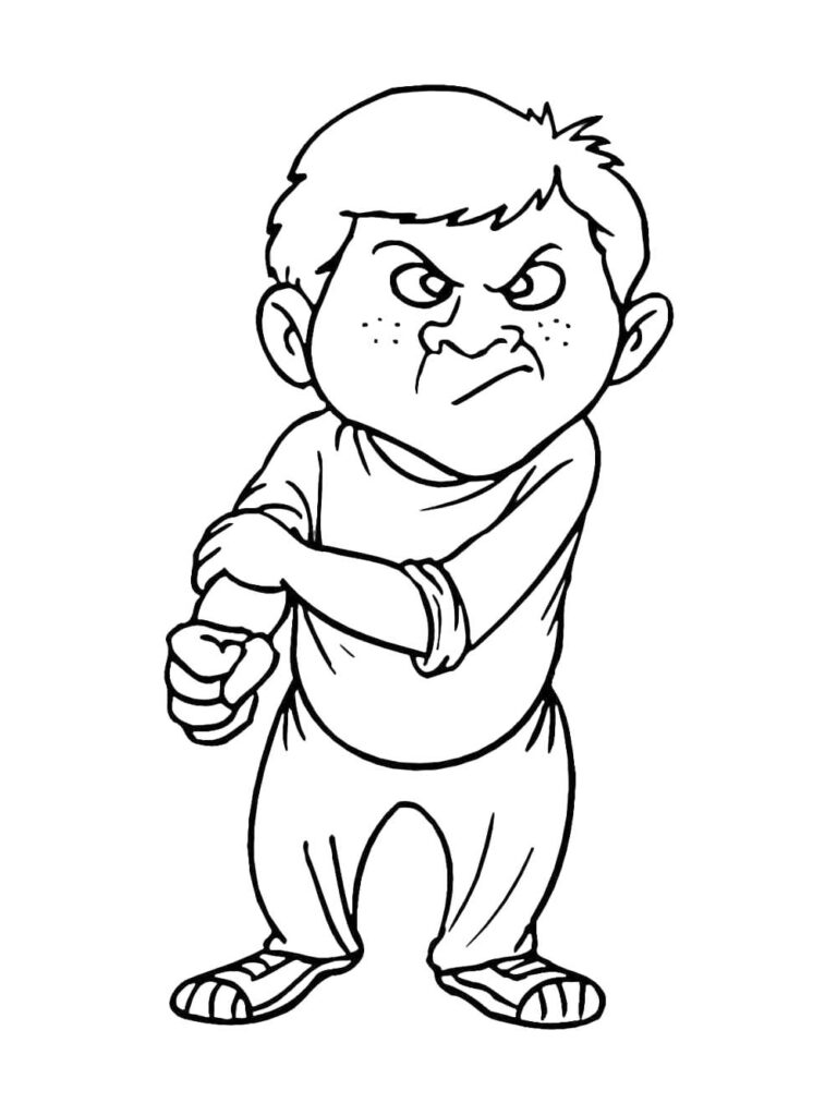 Angry Coloring Pages - Best Coloring Pages For Kids