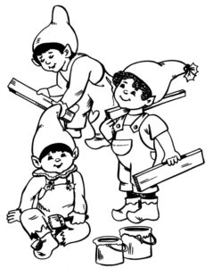The Elves and the Shoemaker Coloring Pages - Best Coloring Pages For Kids