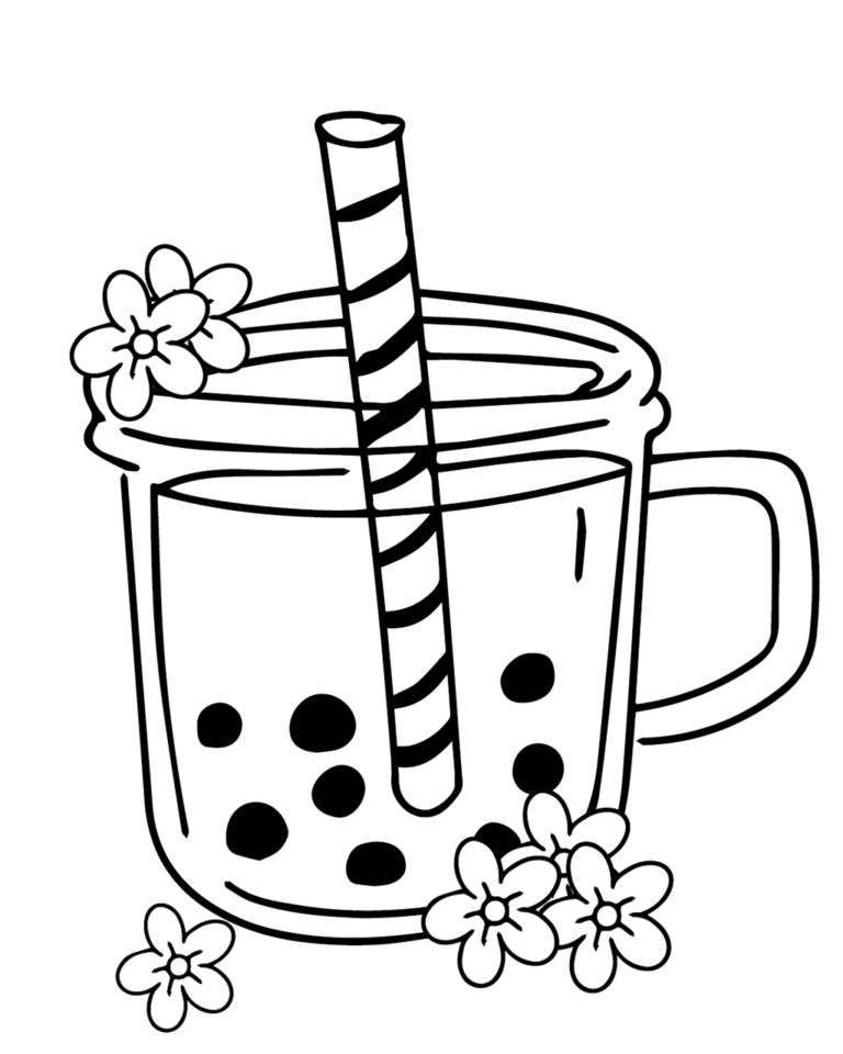 Boba Coloring Pages - Best Coloring Pages For Kids
