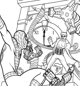 Doctor Octopus Coloring Pages - Best Coloring Pages For Kids