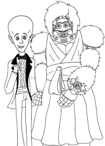 Megamind Coloring Pages - Best Coloring Pages For Kids
