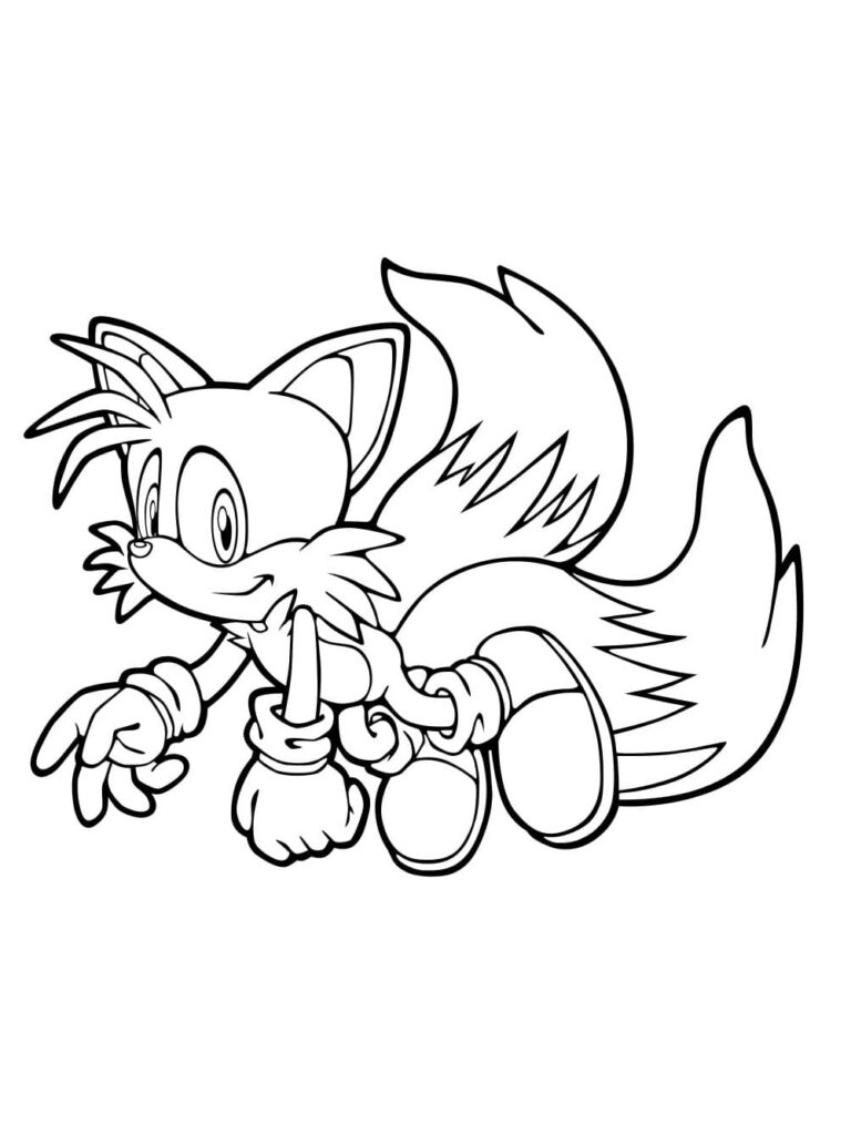 Tails Coloring Pages - Best Coloring Pages For Kids