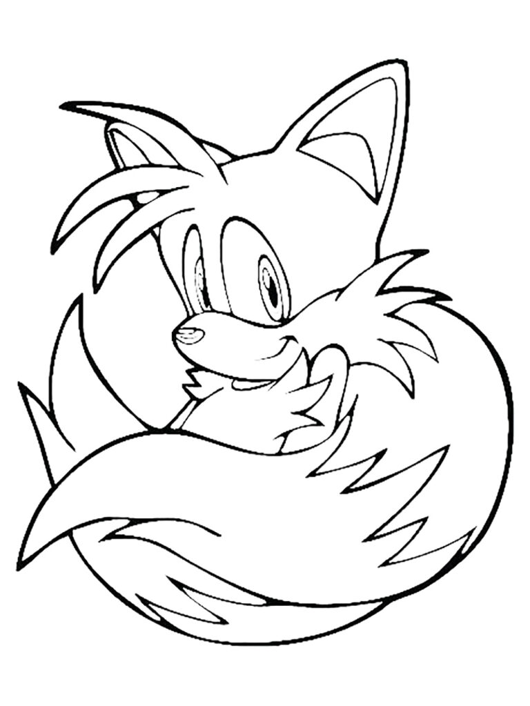 Tails Coloring Pages - Best Coloring Pages For Kids