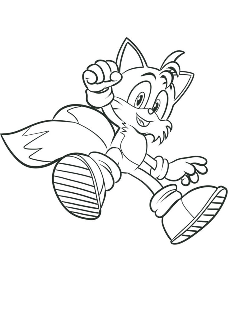 Tails Coloring Pages - Best Coloring Pages For Kids