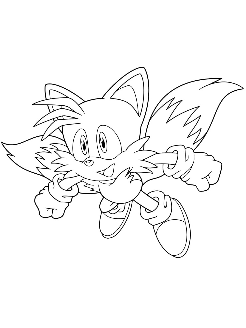 Tails Coloring Pages - Best Coloring Pages For Kids