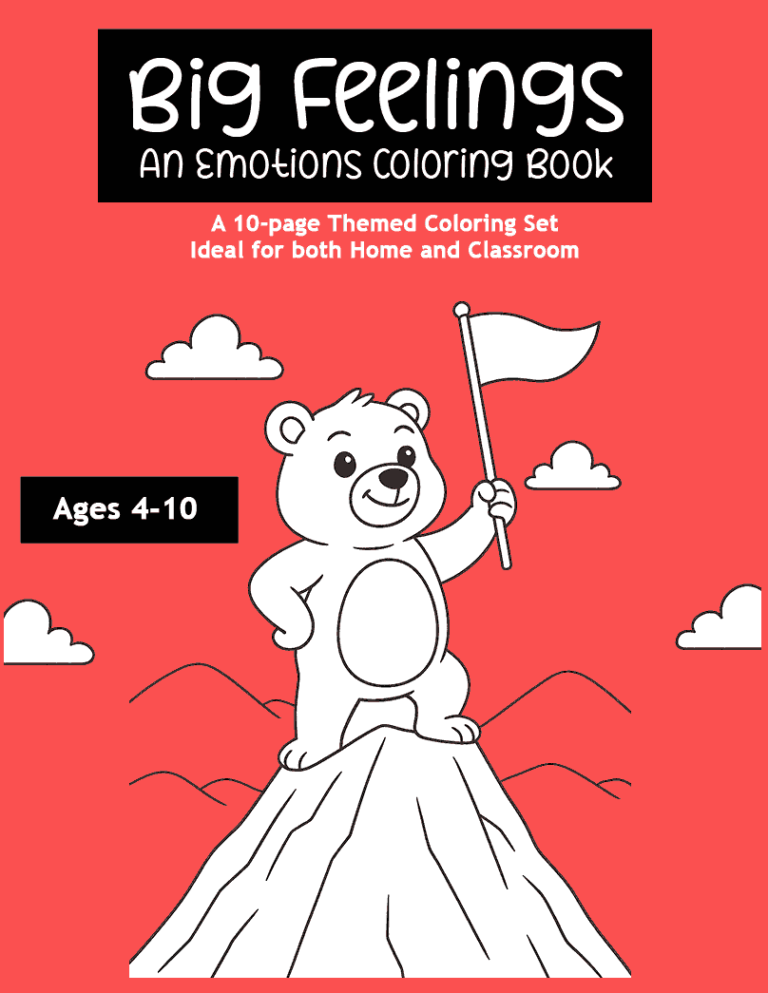 Big Feelings – An Emotions Coloring Book - Best Coloring Pages For Kids