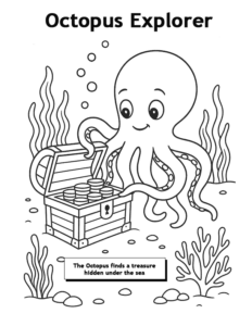 Under the Sea Adventure Coloring Set - Best Coloring Pages For Kids