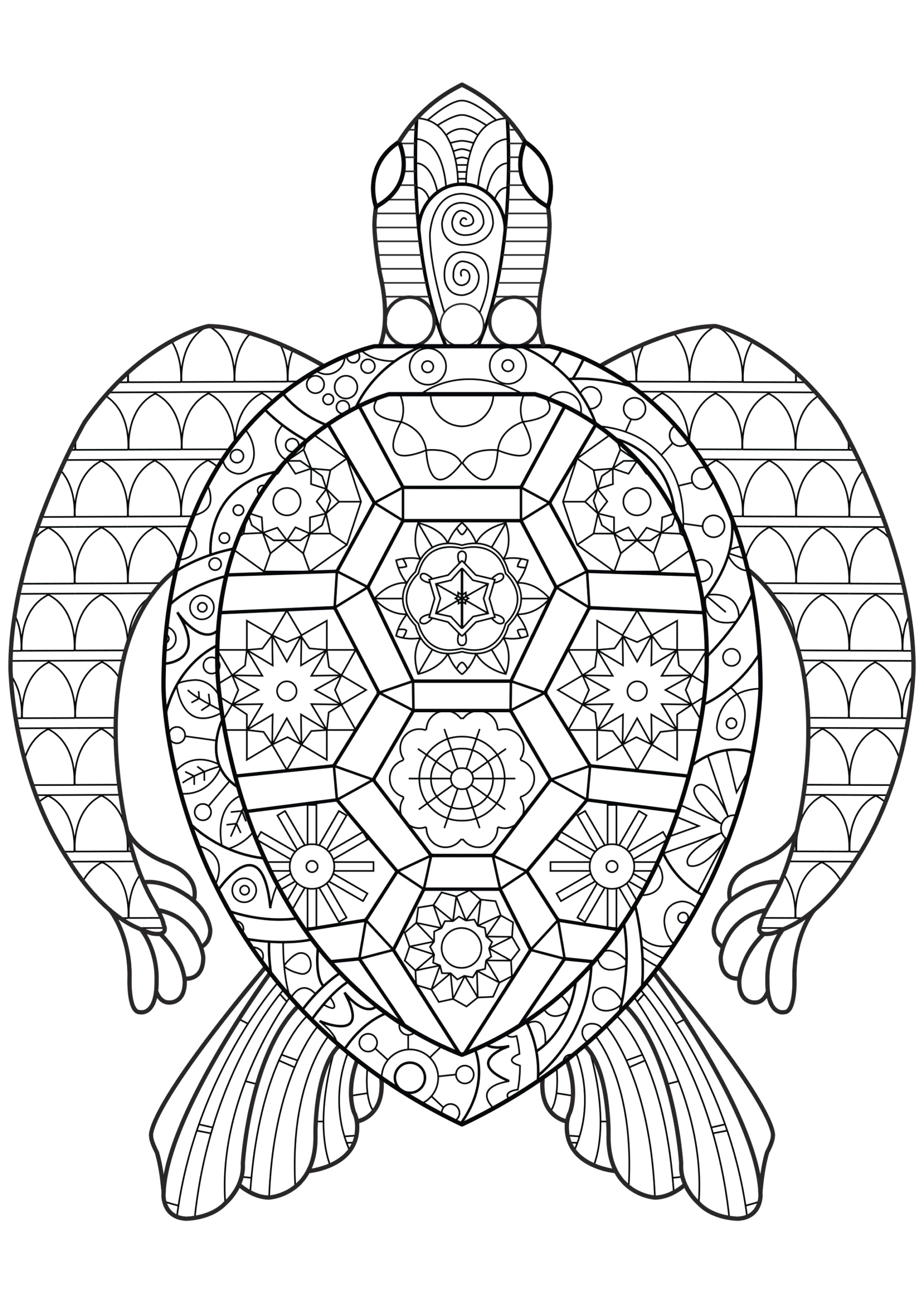 Mosaic Coloring Pages - Best Coloring Pages For Kids