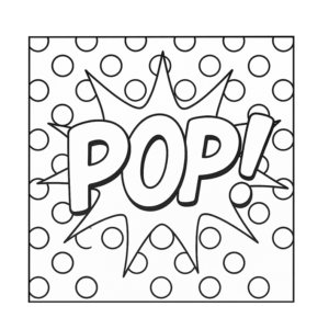 Pop Art Coloring Pages - Best Coloring Pages For Kids