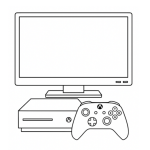 Xbox Coloring Pages - Best Coloring Pages For Kids