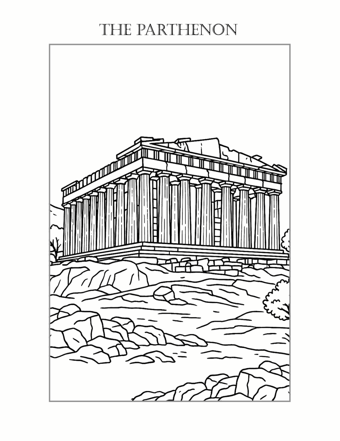 Landmarks & Monuments Coloring Book - Best Coloring Pages For Kids