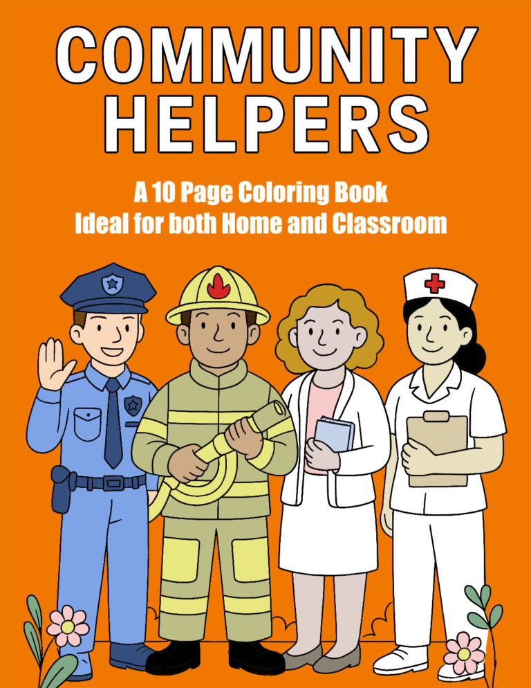 Community Helpers – Coloring Book - Best Coloring Pages For Kids