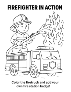 Community Helpers – Coloring Book - Best Coloring Pages For Kids