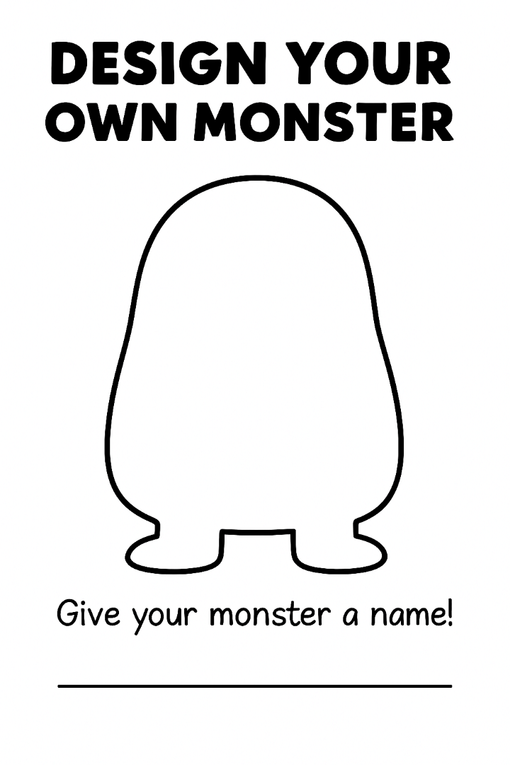 Silly Monsters Coloring Book - Best Coloring Pages For Kids